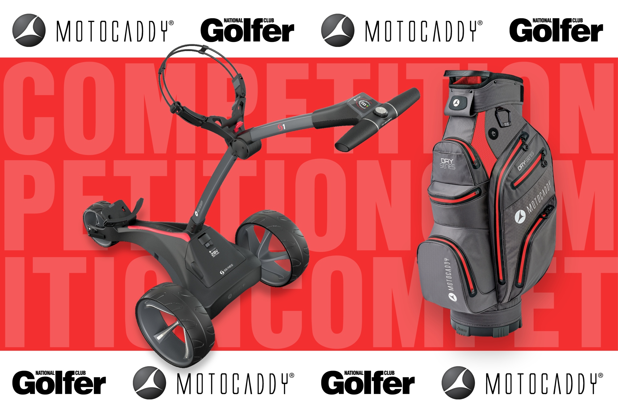 WIN! A new Motocaddy S1 electric trolley & Dry-Series bag worth £850 ...