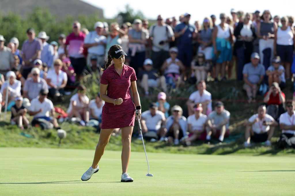 Hall gets major breakthrough at Ricoh Women's British Open - Lady Golfer
