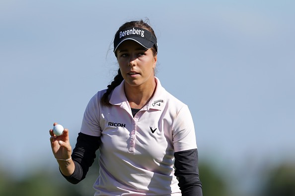 Lee holds early lead but Hall is in contention at British Open - Lady ...