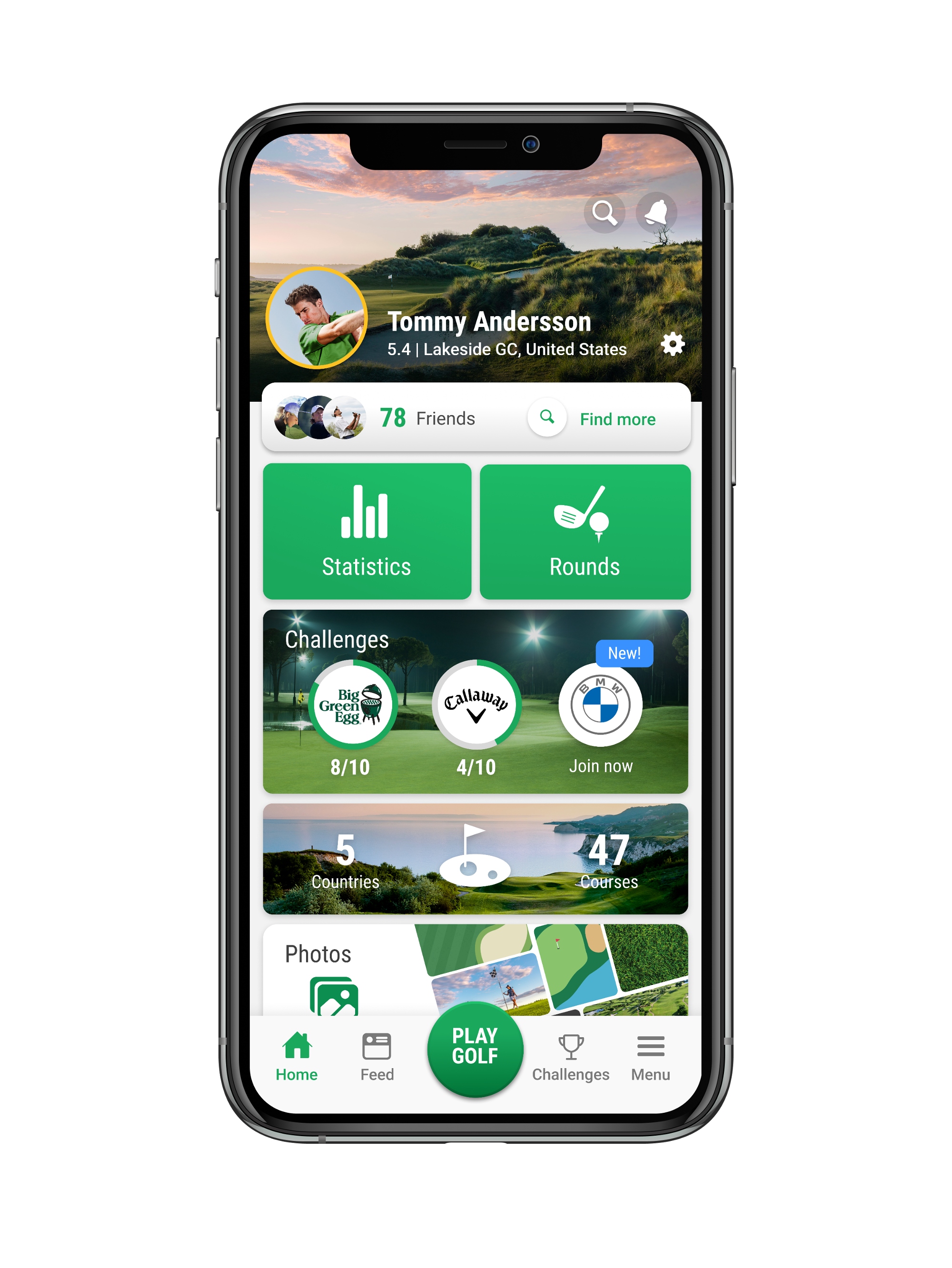 Golf GameBook National Club Golfer